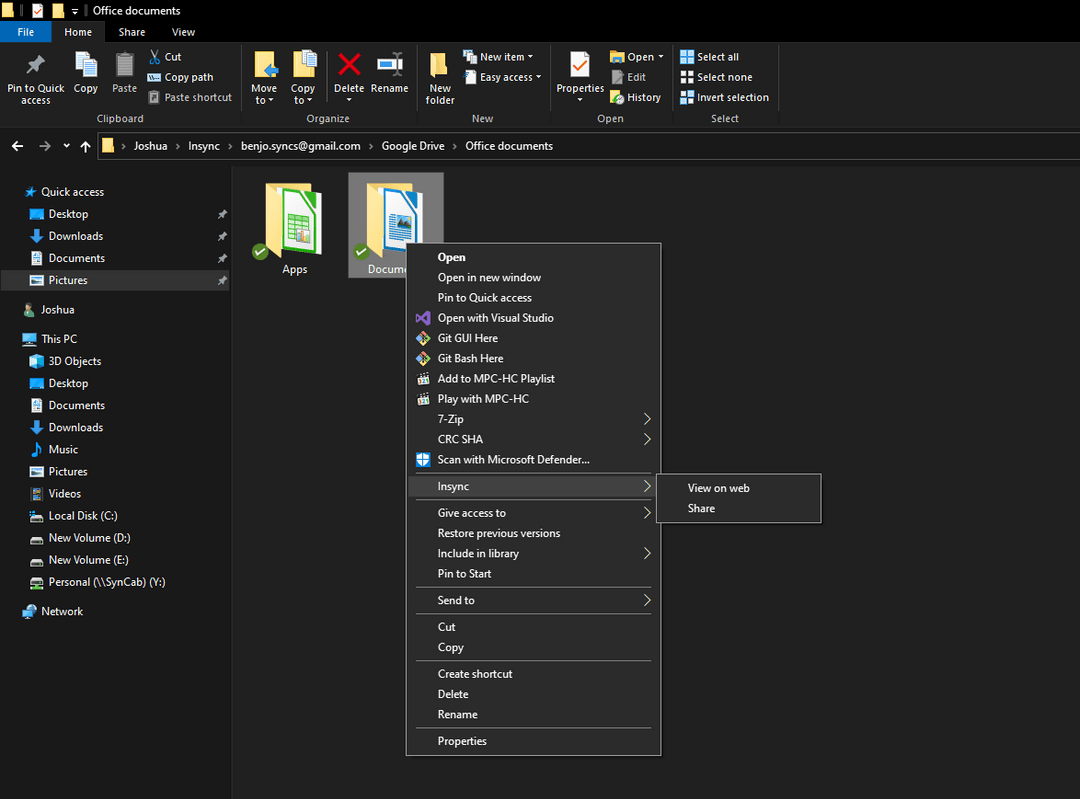Google Drive & OneDrive Syncing for Windows - Insync